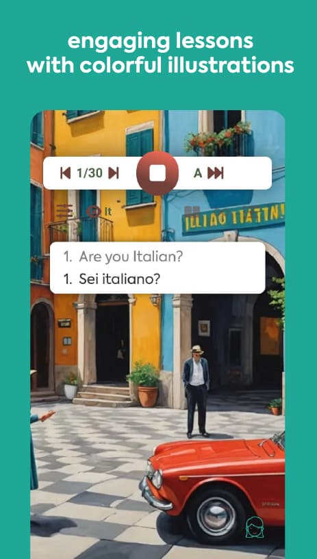 Think In Italian App - Install for Free