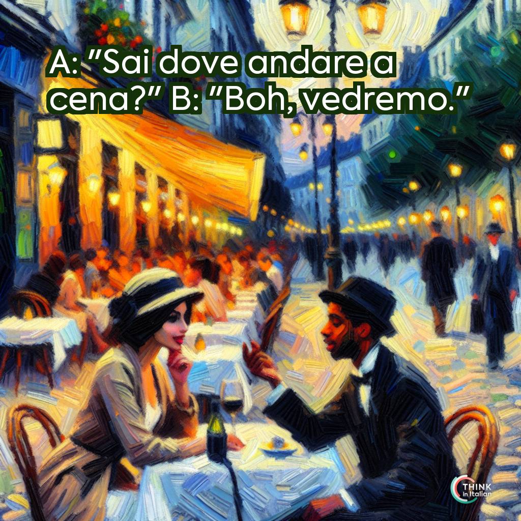 Understanding 'Boh': The Meaning of This Italian Expression