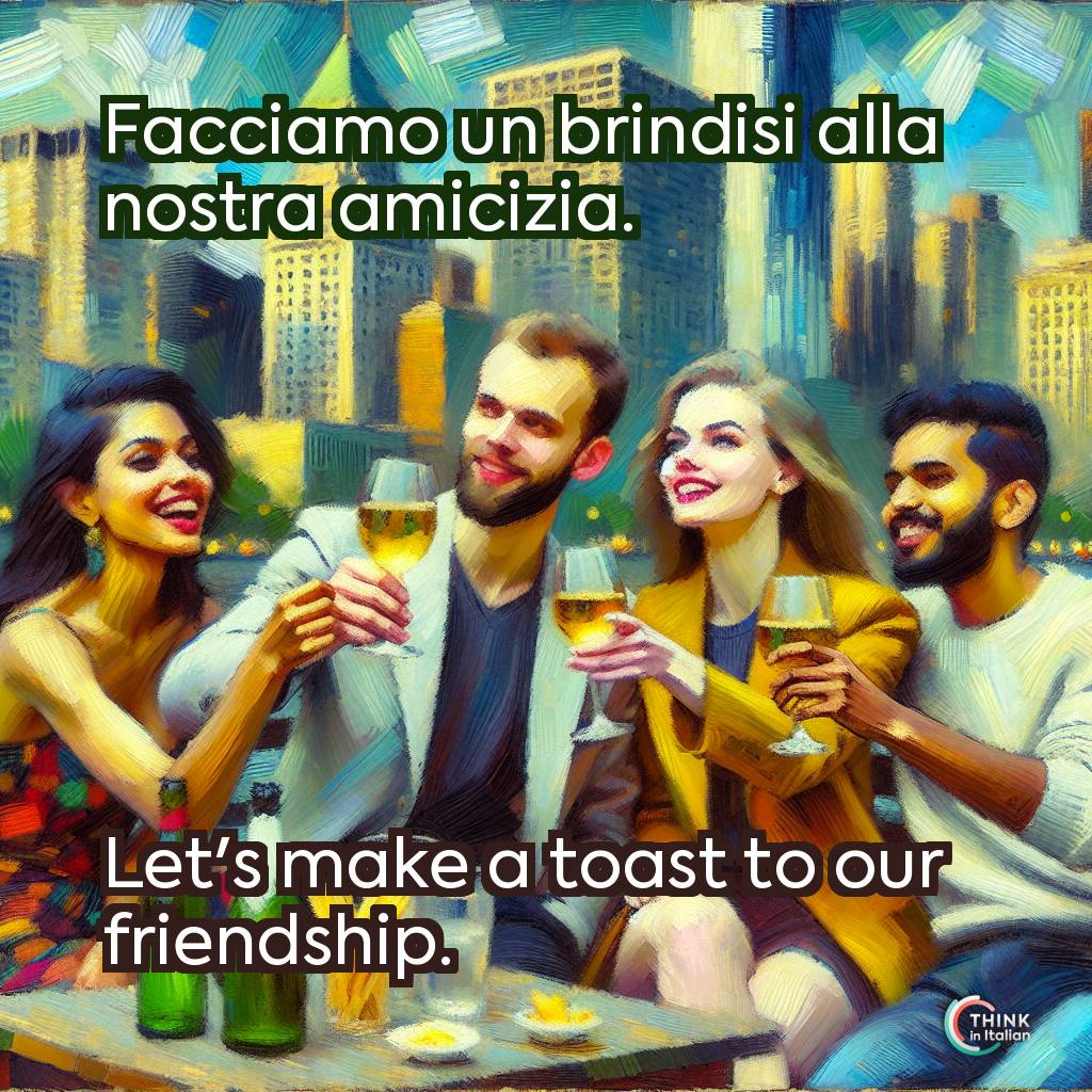 Cheers in Italian: 4 Happy Ways to say it