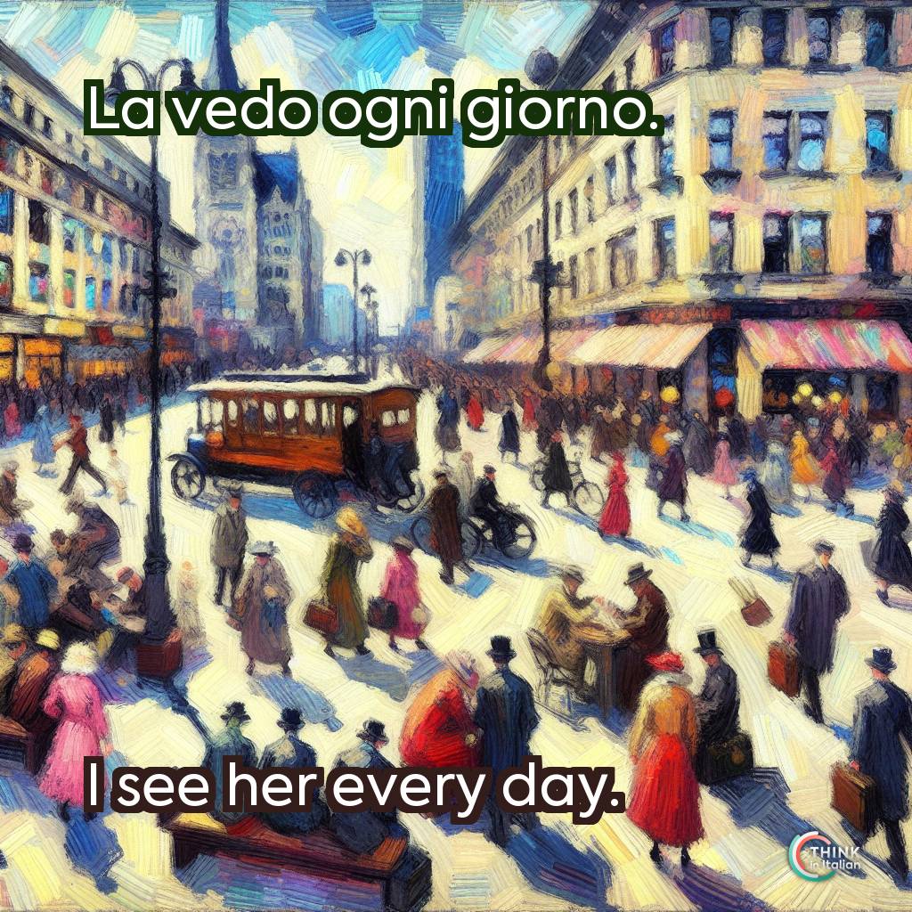 Direct pronouns - Italian grammar lessons