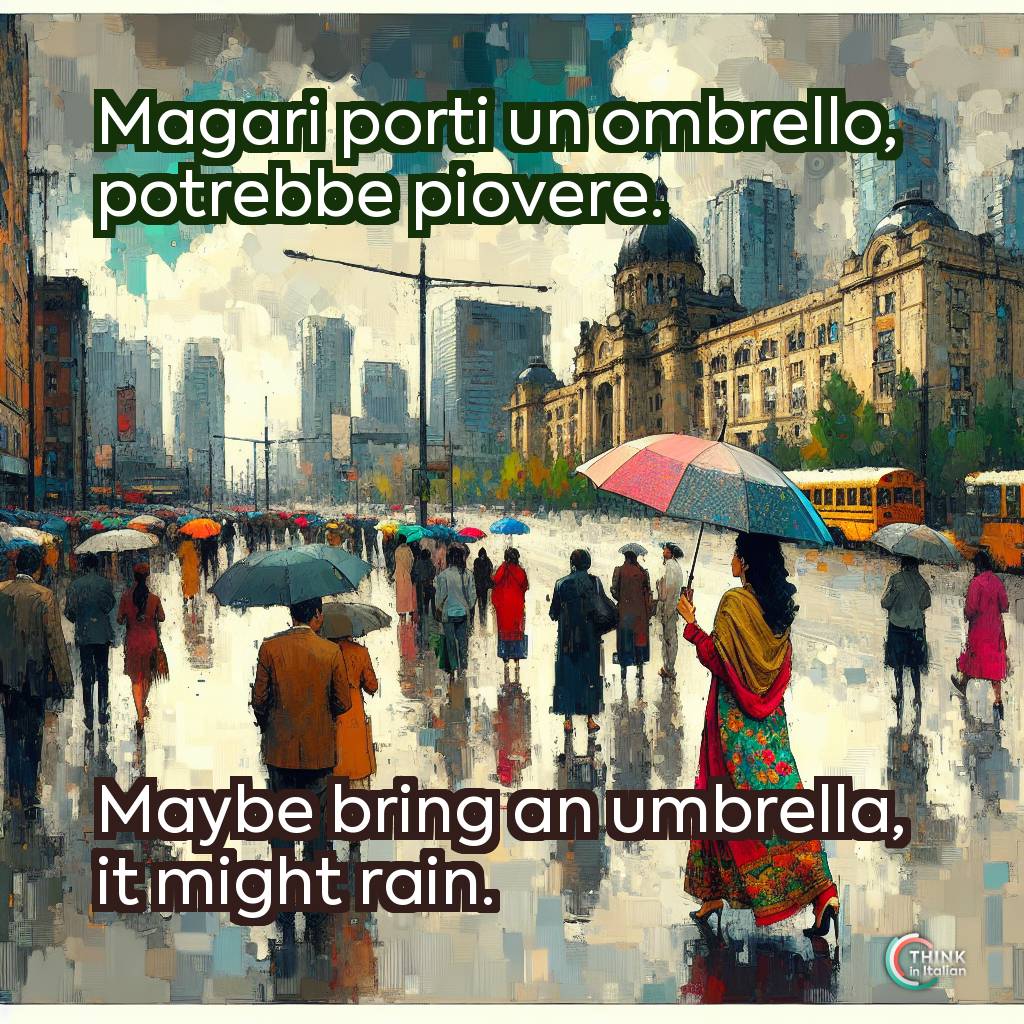 How to use "Magari": Italian Grammar Lesson 51