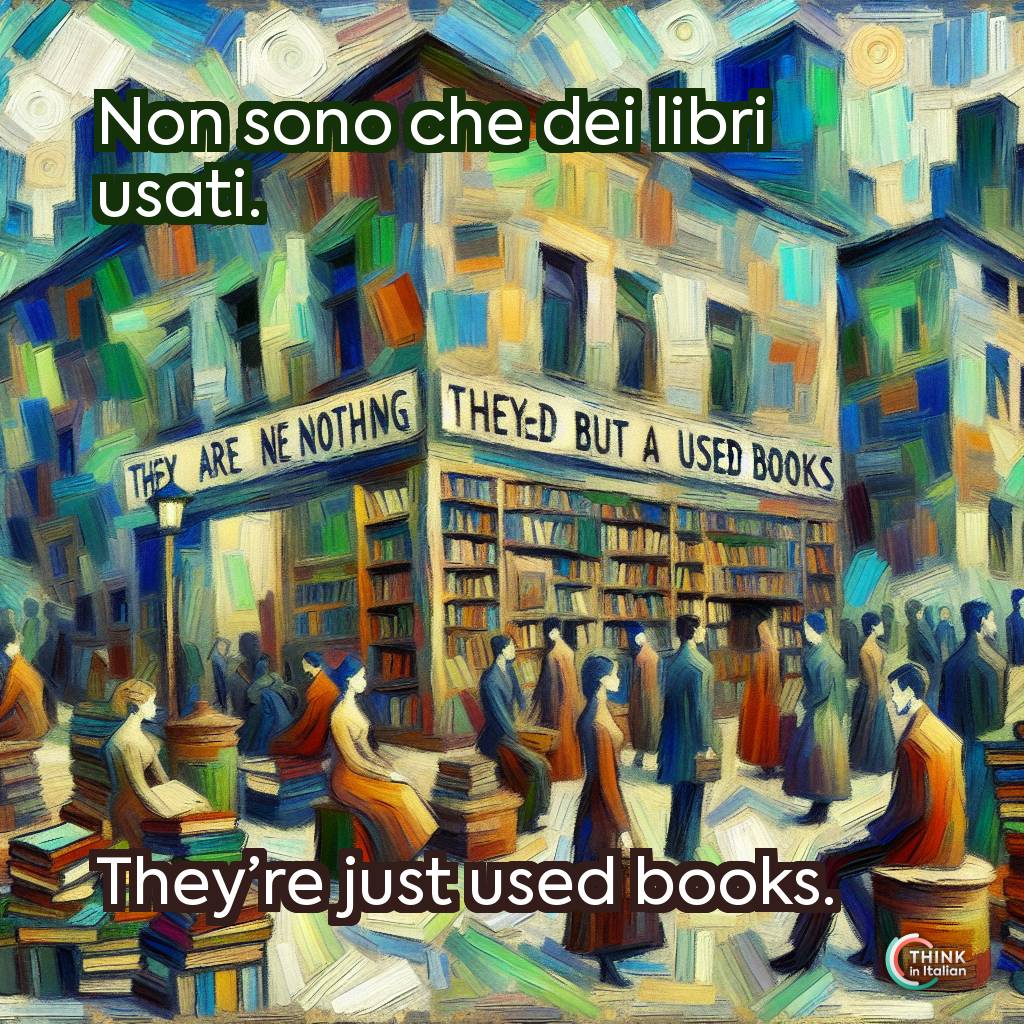 What does “non è che” mean in Italian? [Grammar + Example]