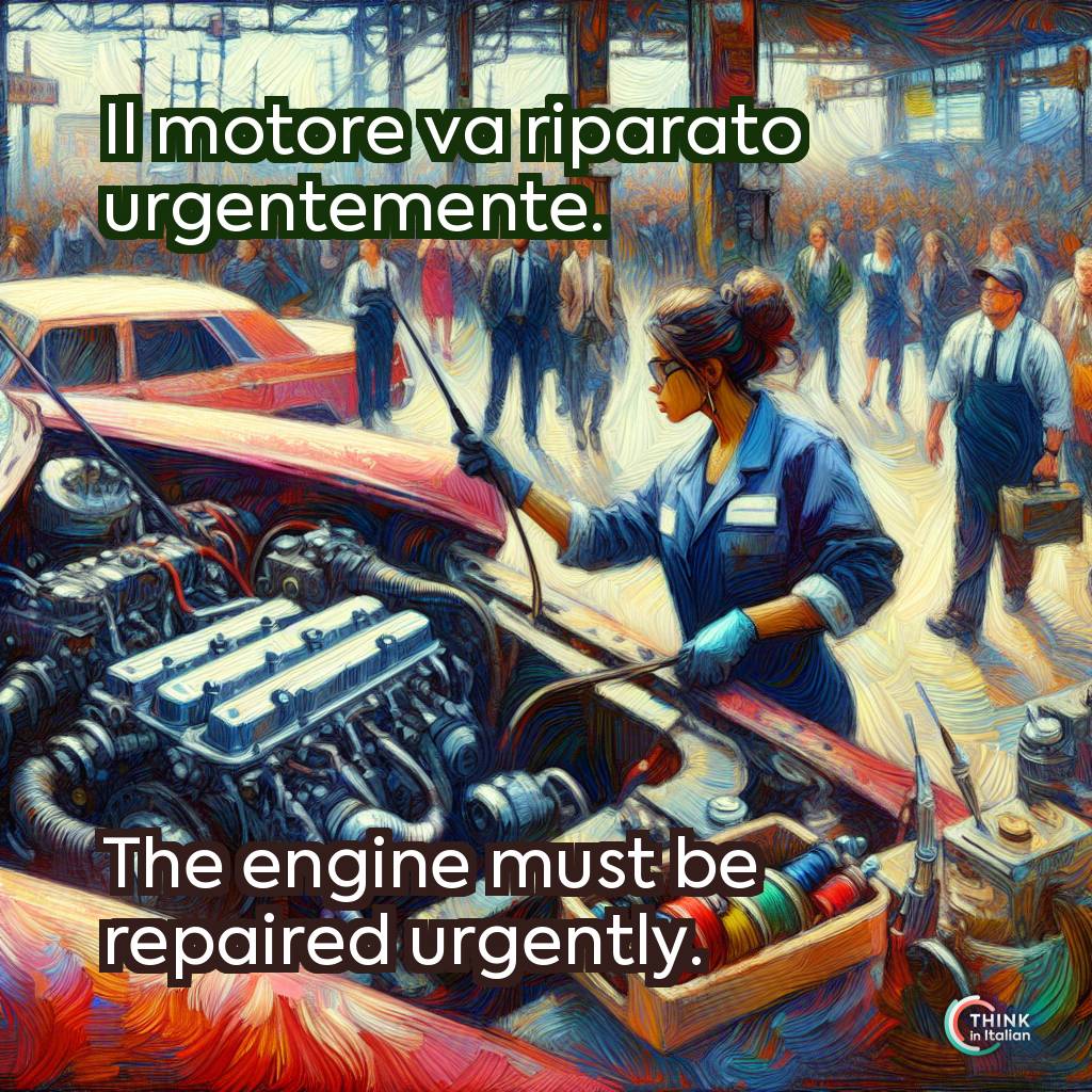 Passive voice with the verb "andare": Italian grammar lesson 216