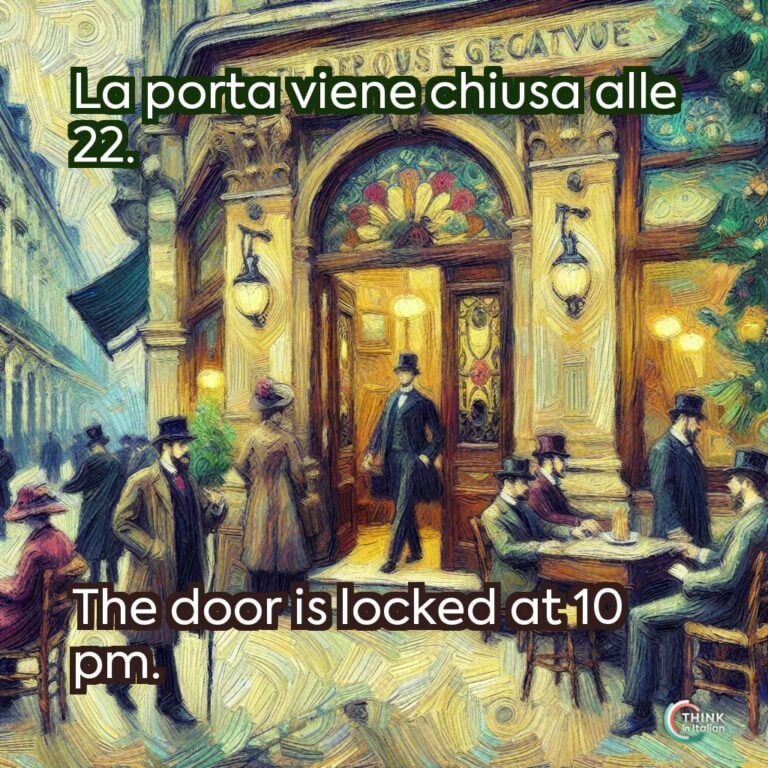 Passive voice with the verb "venire": Italian grammar lesson 233