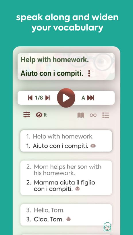 Think In Italian App - Install for Free